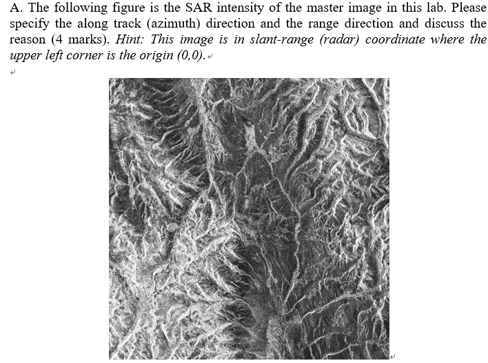 Solved This is a question of remote sensing, can anyone | Chegg.com