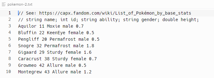Solved In C++,Pokemon 2 - Son of PokemonThis assignment is | Chegg.com