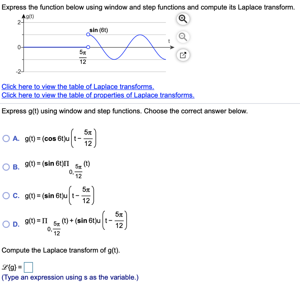 Solved Express the function below using window and step | Chegg.com