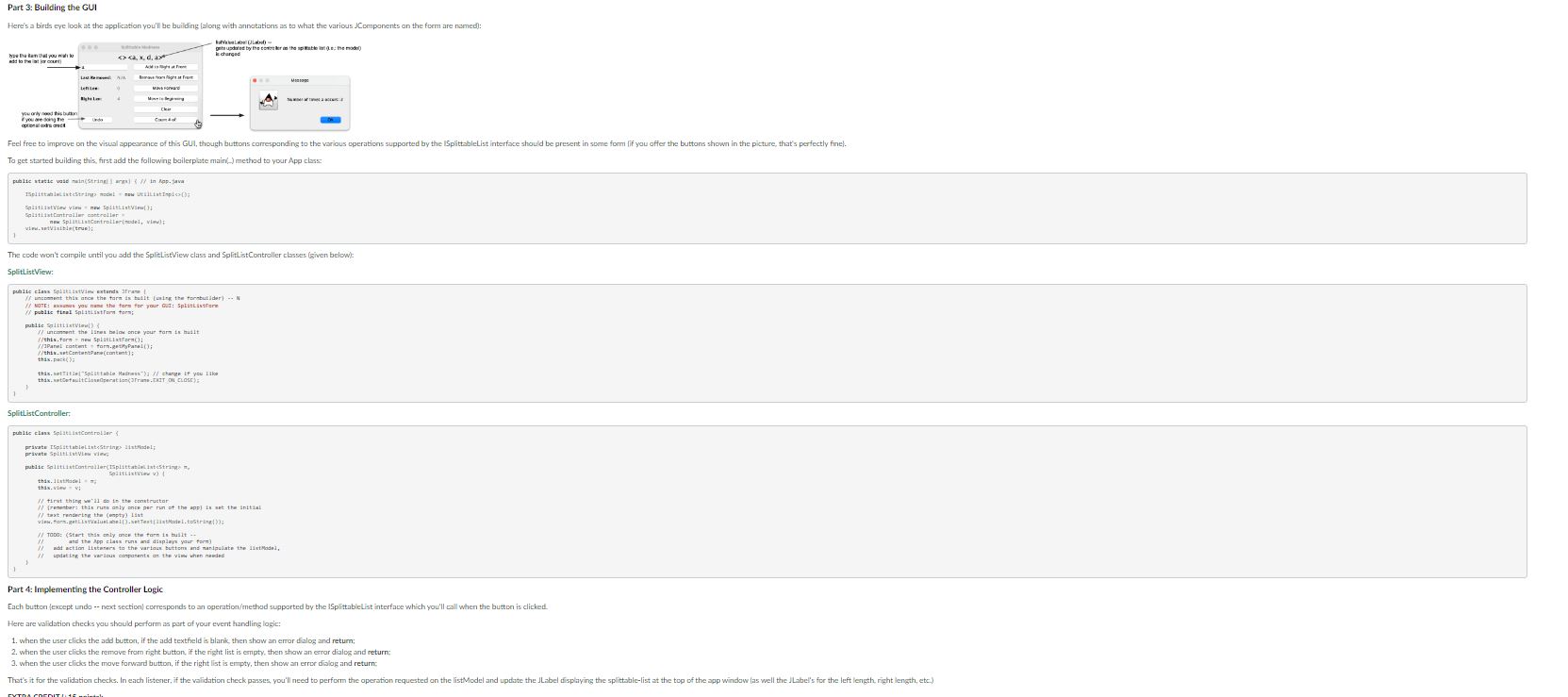 NOTE: One class, one file. Please don't create | Chegg.com