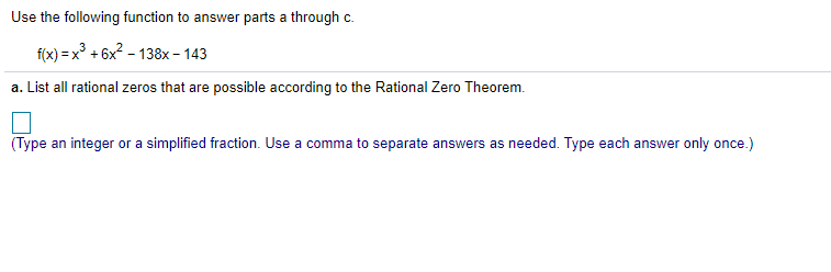 Solved The following function is given. f(x) = x3 - 3x2 - 4x | Chegg.com