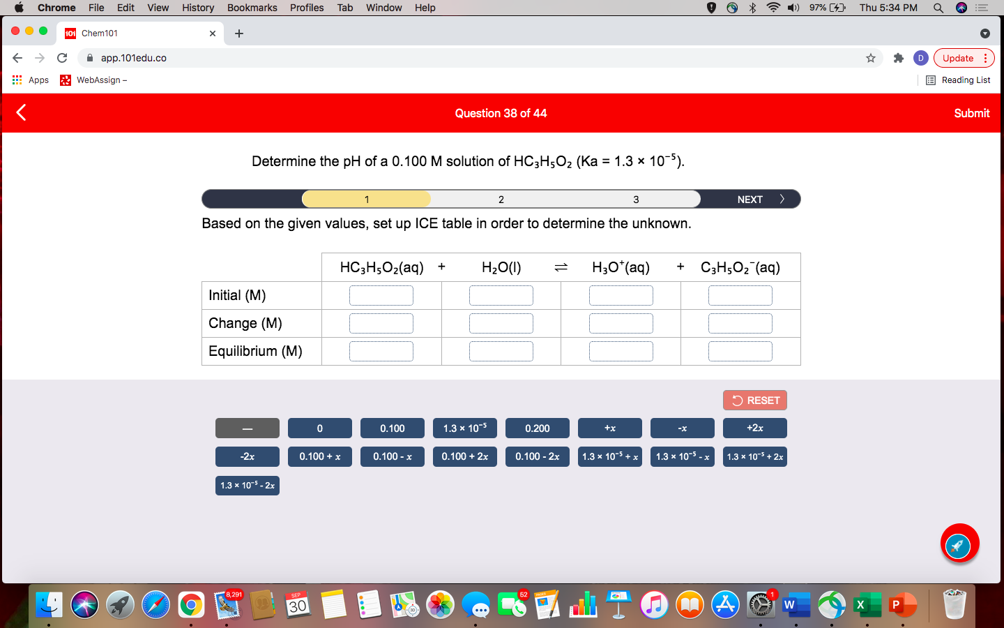 Solved Chrome File Edit View History Bookmarks Profiles Tab | Chegg.com