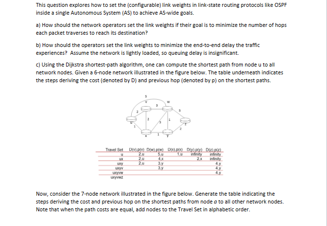 Solved This question explores how to set the (configurable) | Chegg.com