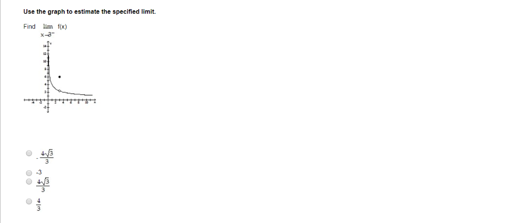 Solved Determine the limit by sketching an appropriate graph | Chegg.com