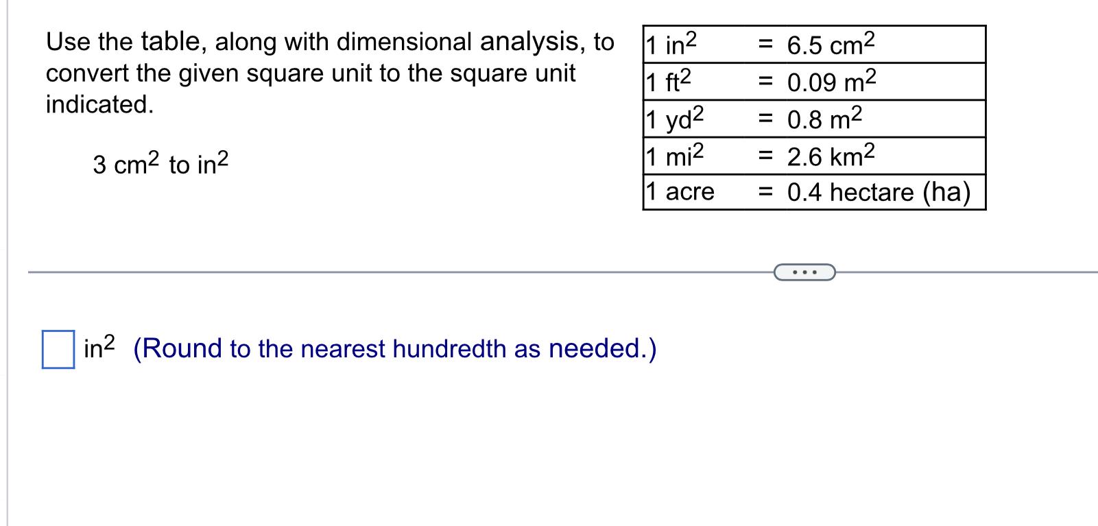 Solved Use the table, along with dimensional analysis, to | Chegg.com
