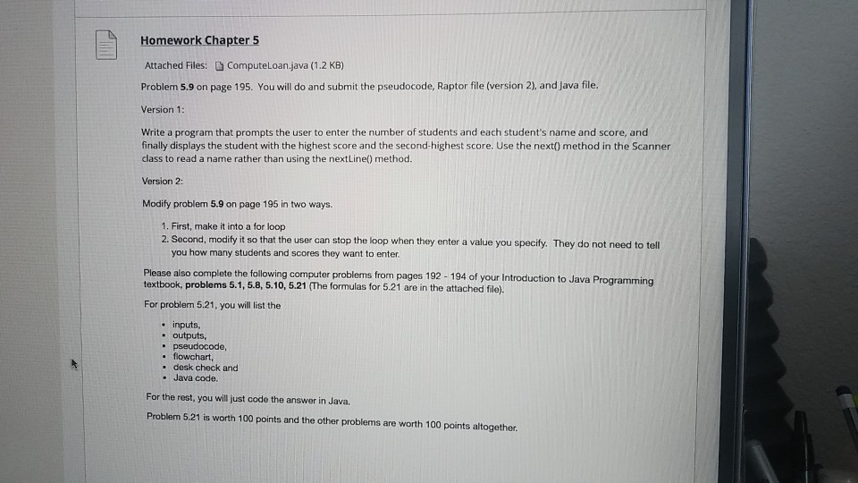 Solved 5.8 (Find the highest score) Write a program that | Chegg.com