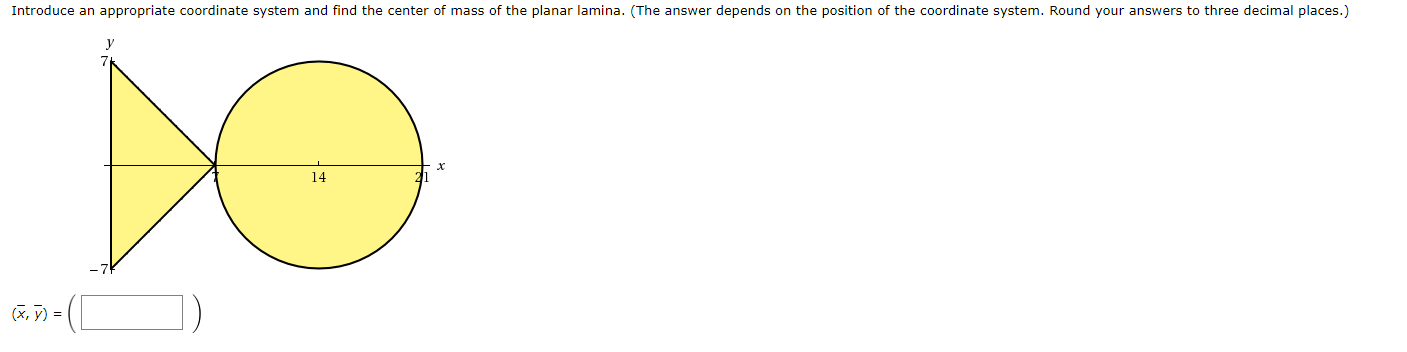 Solved Introduce an appropriate coordinate system and find | Chegg.com