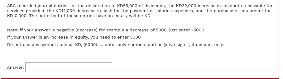 Solved ABC recorded journal entries for the declaration of | Chegg.com