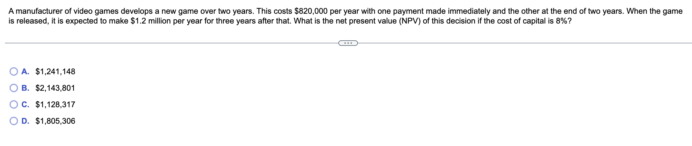 Solved A manufacturer of video games develops a new game | Chegg.com