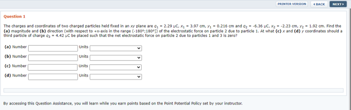 Solved PRINTER VERSION | Chegg.com