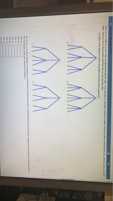 Solved There are nine balls in an um. They are identical | Chegg.com