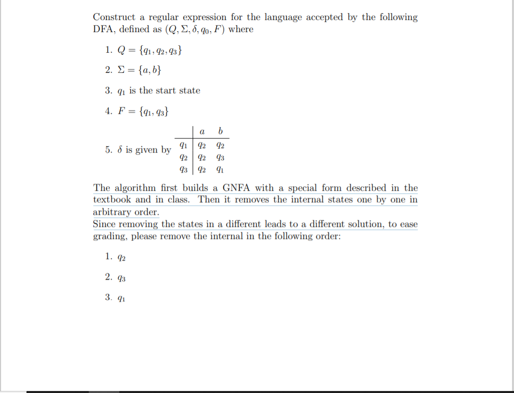 Solved Construct a regular expression for the language | Chegg.com