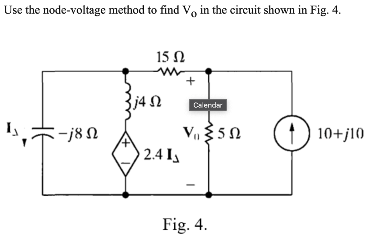 Solved Use the node-voltage method to find V0 ﻿in the | Chegg.com