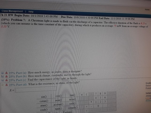 Solved Home Class Management Help Ch 21 HW Begin Date: | Chegg.com