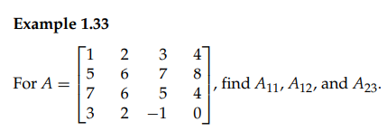 Solved Example 1.33 For A=⎣⎡15732662375−14840⎦⎤ | Chegg.com