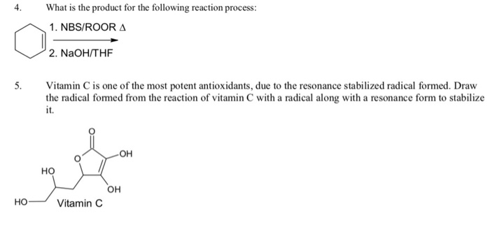 Solved What is the product for the following reaction | Chegg.com