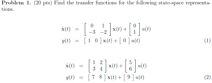 Solved Please Show all steps and work clearly Problem | Chegg.com