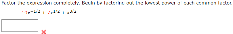 Solved Factor the expression completely. Begin by factoring | Chegg.com