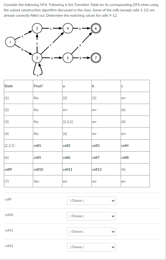 Solved Consider the following NFA. Following is the | Chegg.com