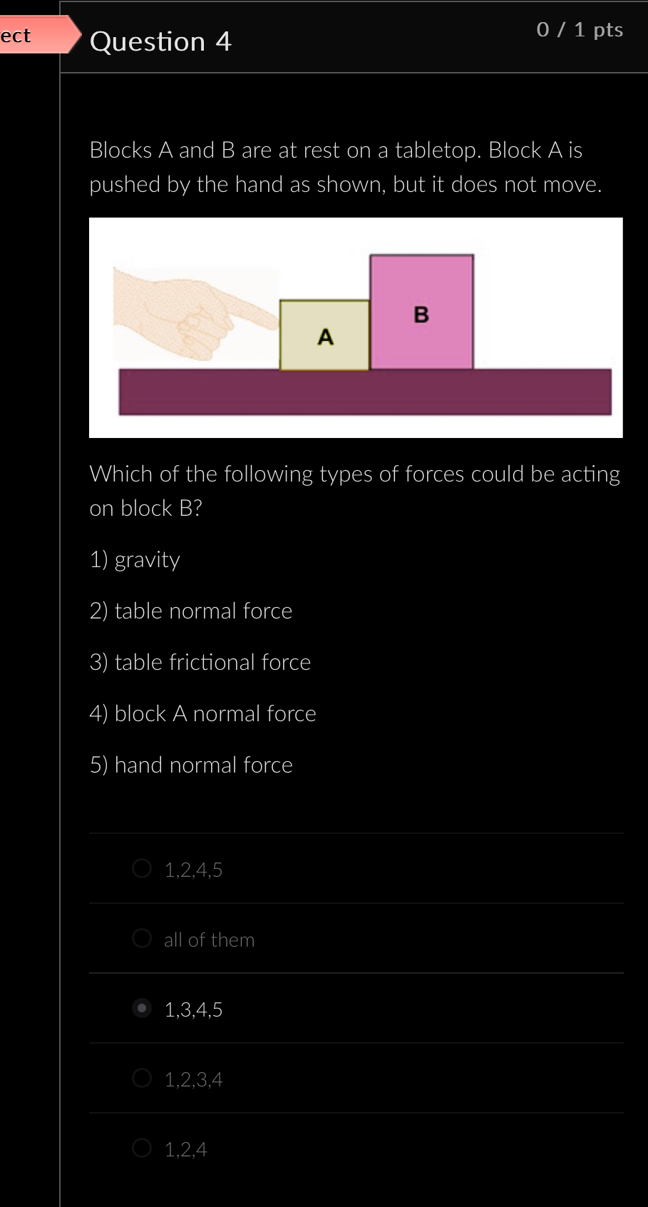 Solved Blocks A and B are at rest on a tabletop. Block A is | Chegg.com