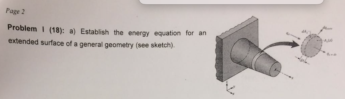 Solved Its a heat transfer question please answer. To the | Chegg.com