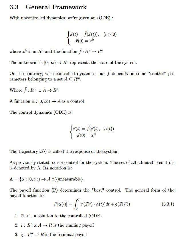 Use the Pontryagin Maximum Principle to determine | Chegg.com