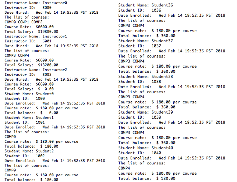 Solved SHOW COMPLETE CODE AND SAMPLE OUTPUT OR WILL | Chegg.com