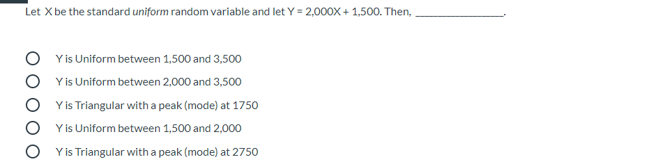 Solved Let X be the standard uniform random variable and let | Chegg.com