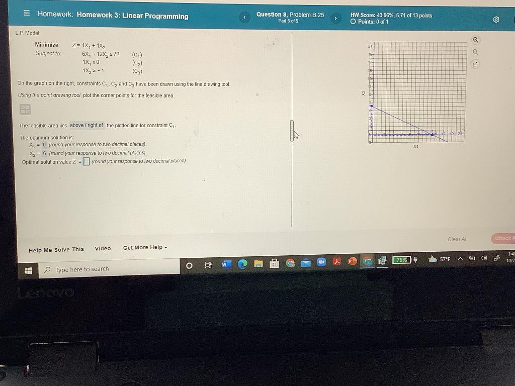 Solved Homework Homework 3 Linear Programming Question 8