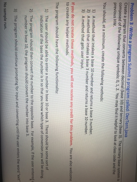 Solved Problem 3 Write A Program Submit A Program Called 