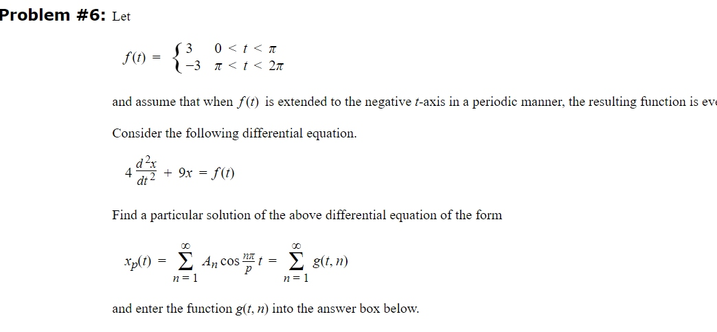 Solved Problem #6: Let | 3 0 | Chegg.com