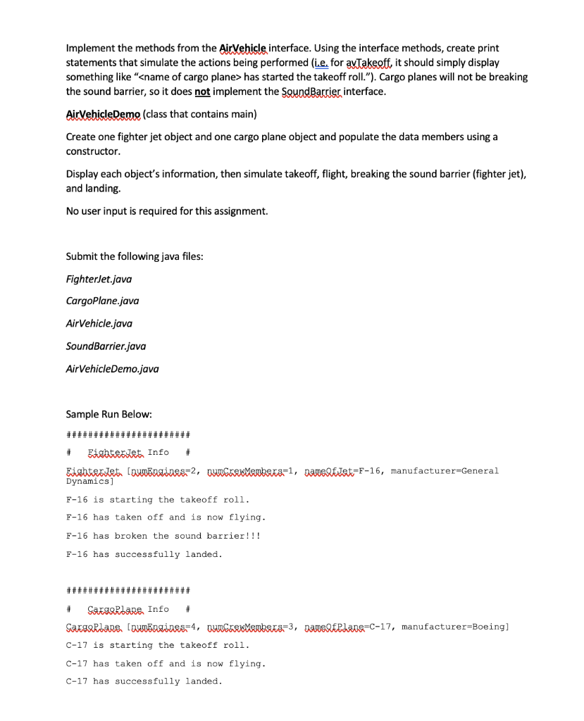 Solved PLEASE USE THE JAVA CODE , THANK YOU !! Only use the | Chegg.com
