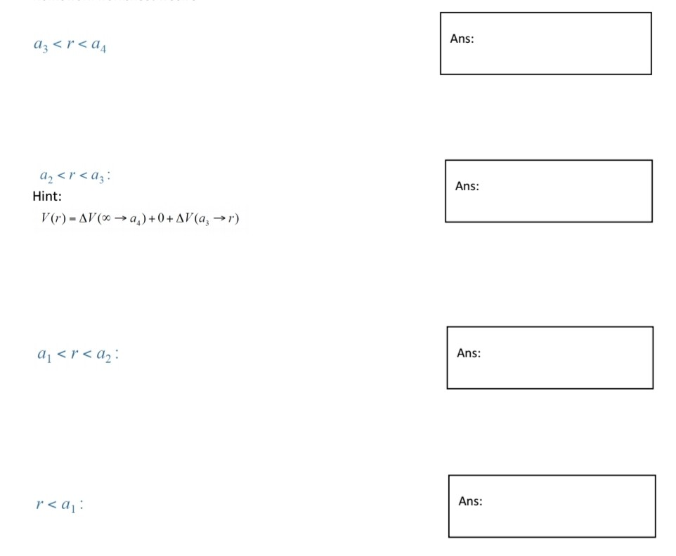 Solved 1. The electric poten4al in a certain region is | Chegg.com