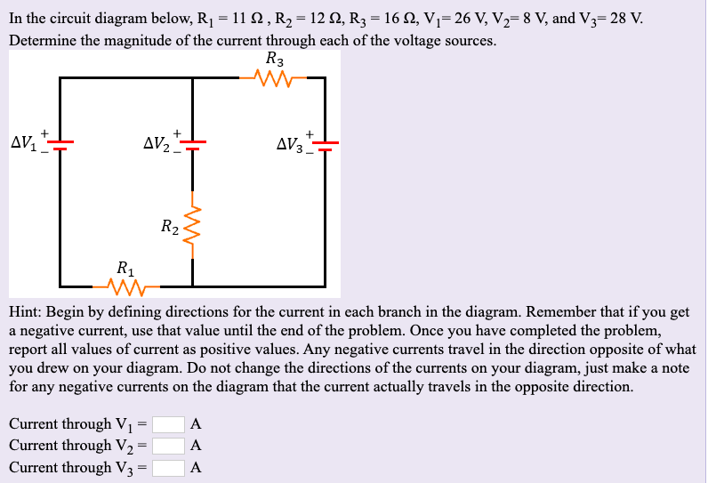 Solved In the circuit diagram below, R1 = 11 12, R2 = 122, | Chegg.com