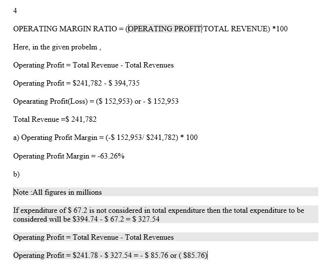 Calculate operating margin Assume the following | Chegg.com