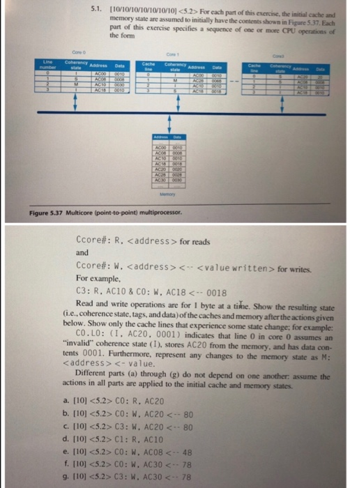 5.1. 110/1010/10/1010/10] For each part of this | Chegg.com