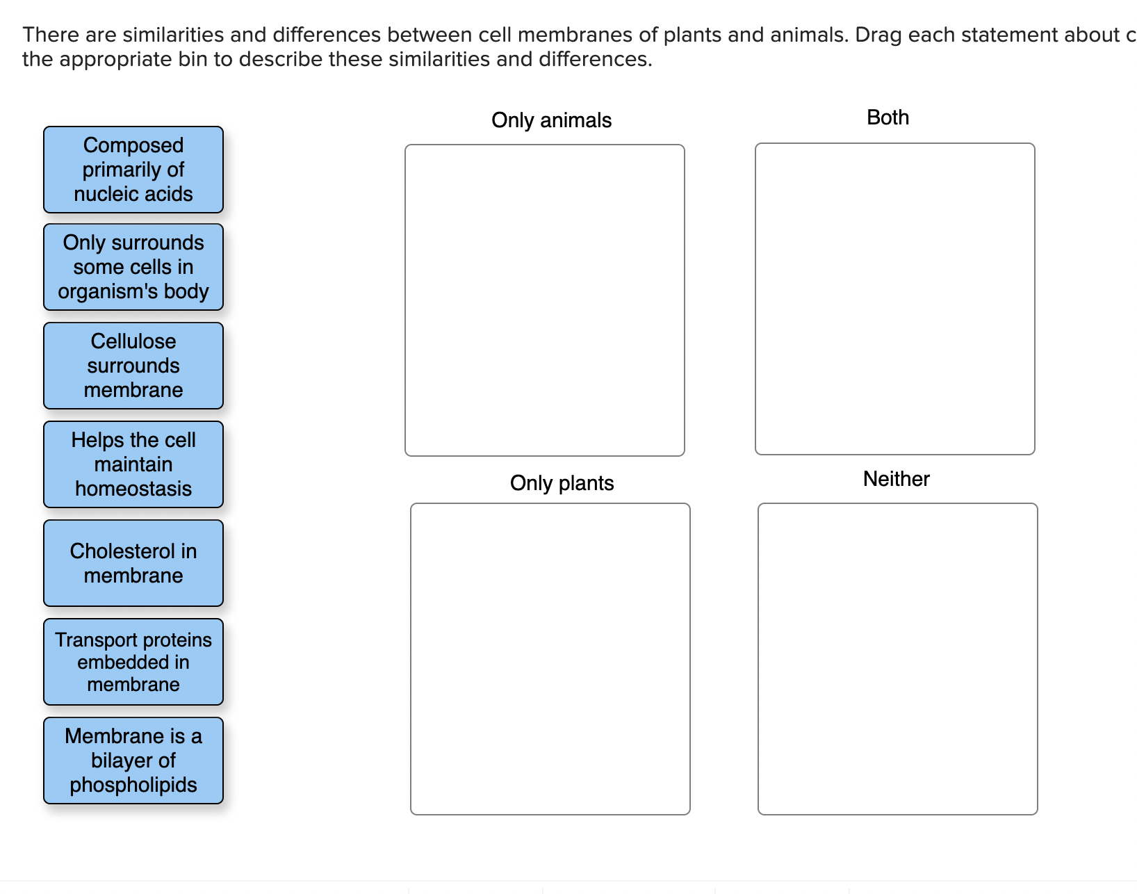 Solved There are similarities and differences between cell | Chegg.com