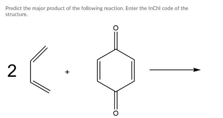 Solved Predict the major product of the following reaction. | Chegg.com