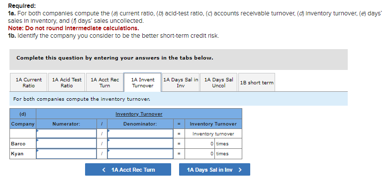 Required Information [The following information | Chegg.com