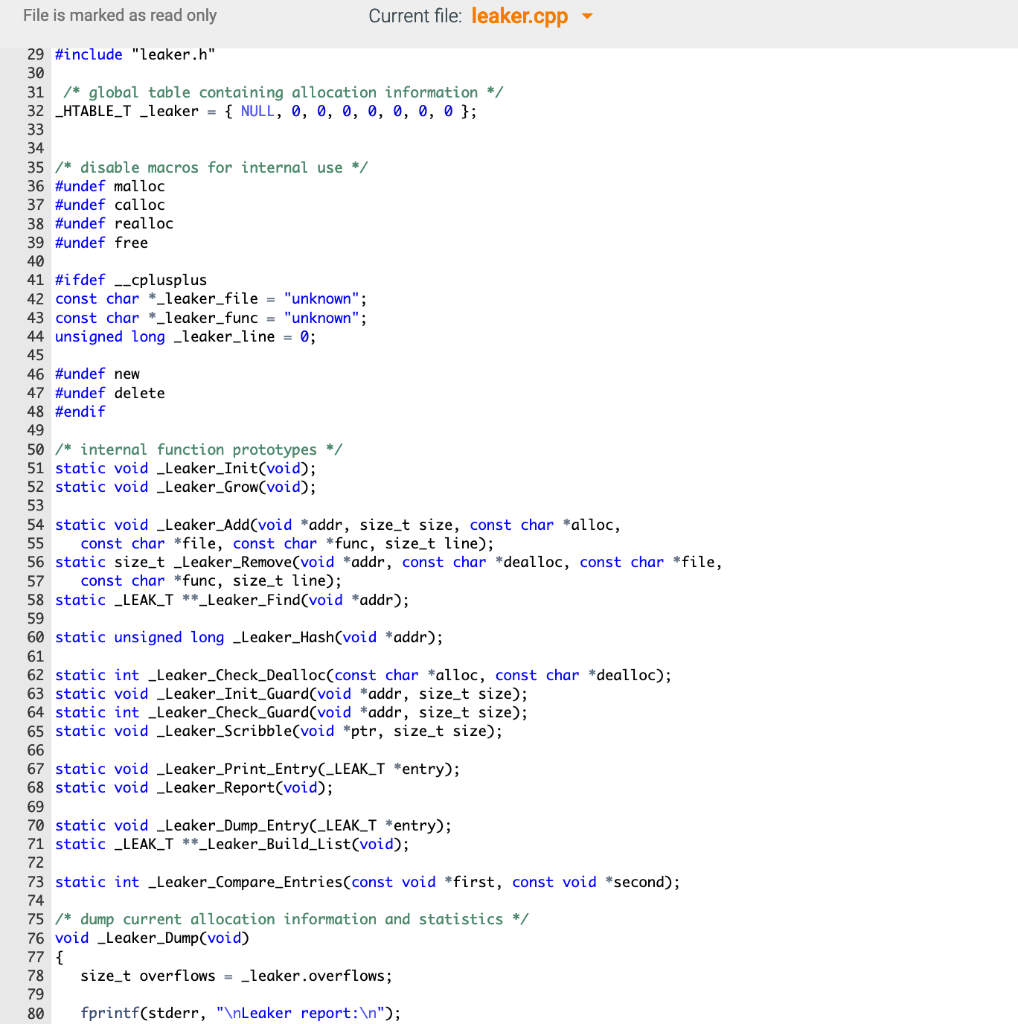 Solved Here are the instructions followed by the given code, | Chegg.com