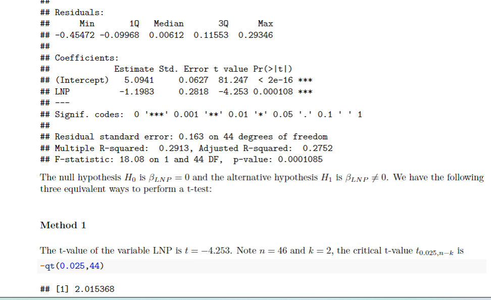 Solved How do I calculate the critical T value of this | Chegg.com