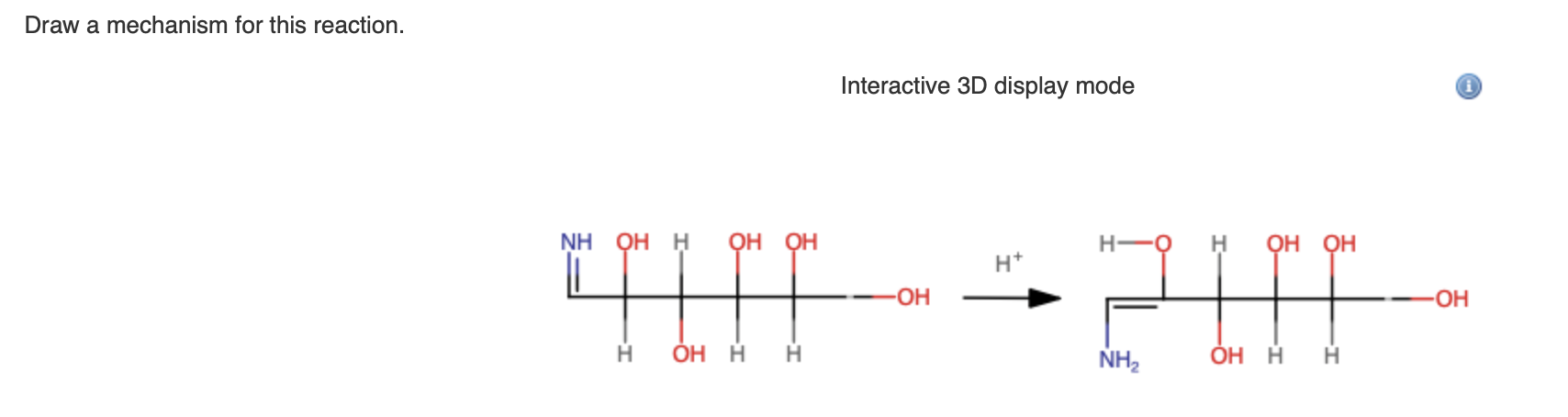 Solved Draw a mechanism for this reaction. Interactive 3D | Chegg.com