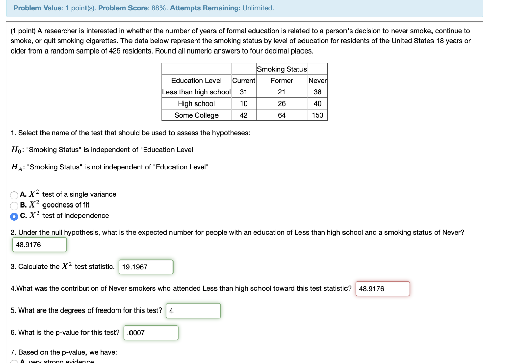 Solved HW8-Practice: Problem 5 Problem Value: 1 point(s). | Chegg.com