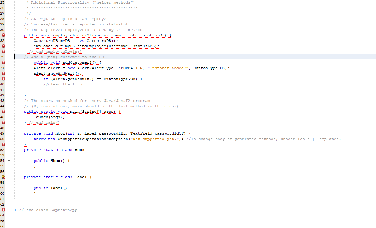 Solved package capestra; // Library Importsimport | Chegg.com