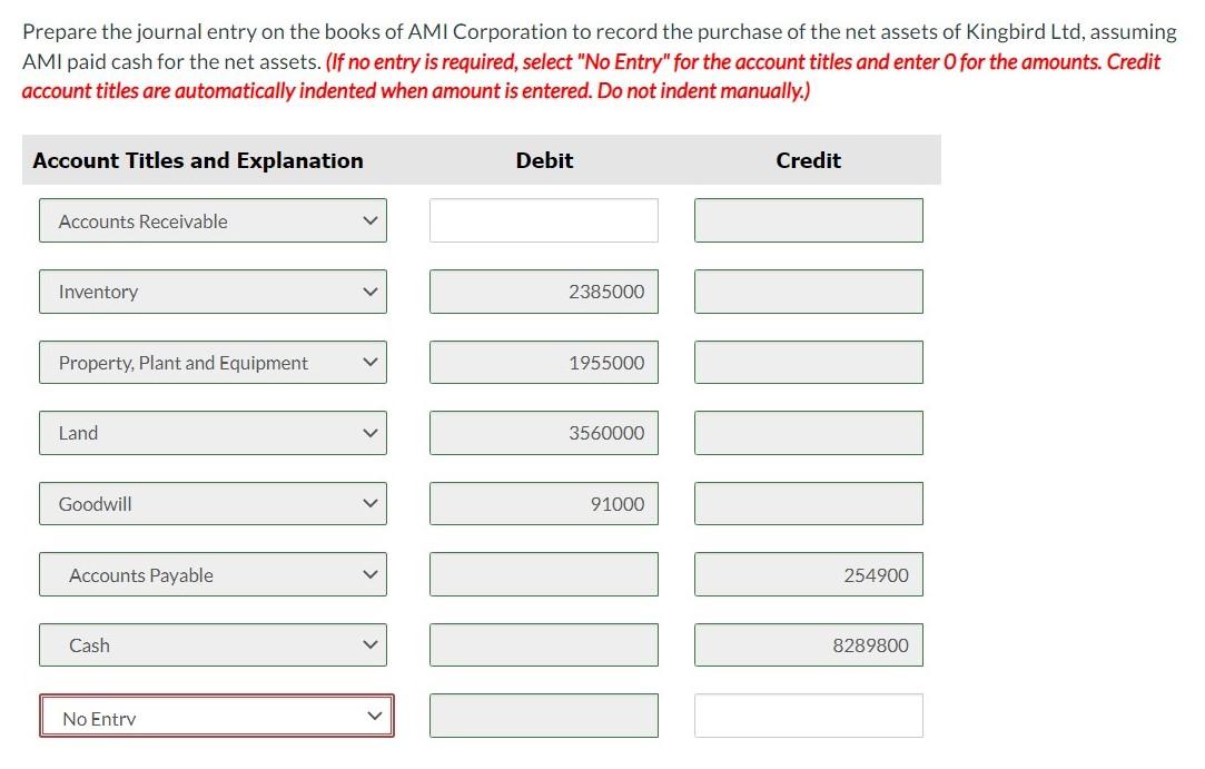 Solved On January 1, 2020, AMI Corporation purchased the | Chegg.com