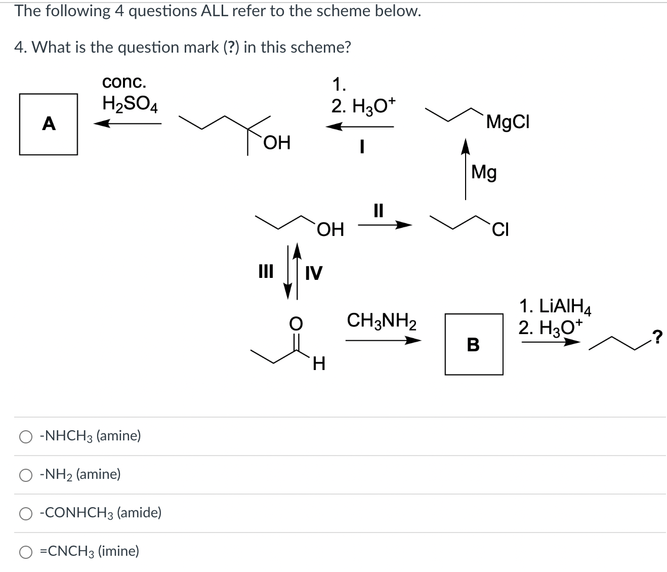 Solved The following 4 questions ALL refer to the scheme | Chegg.com