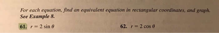 Solved For each equation, find an equivalent equation in | Chegg.com