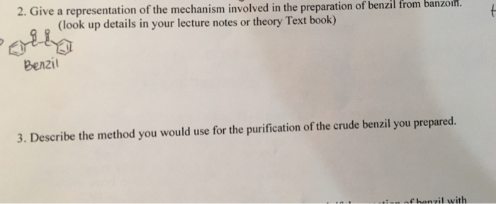 Solved Give a representation of the mechanism involved in | Chegg.com