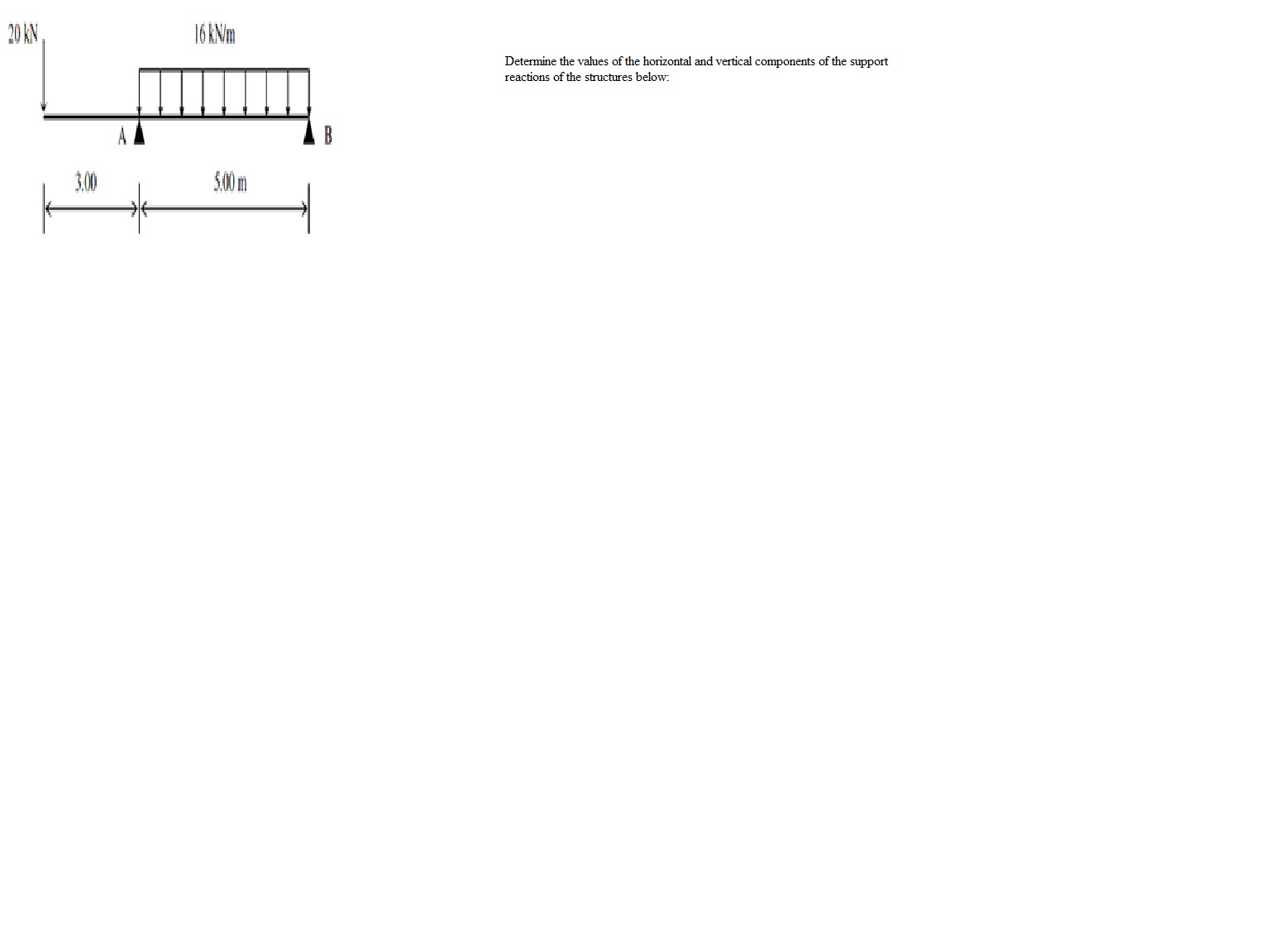 Solved Determine the values of the horizontal and vertical | Chegg.com