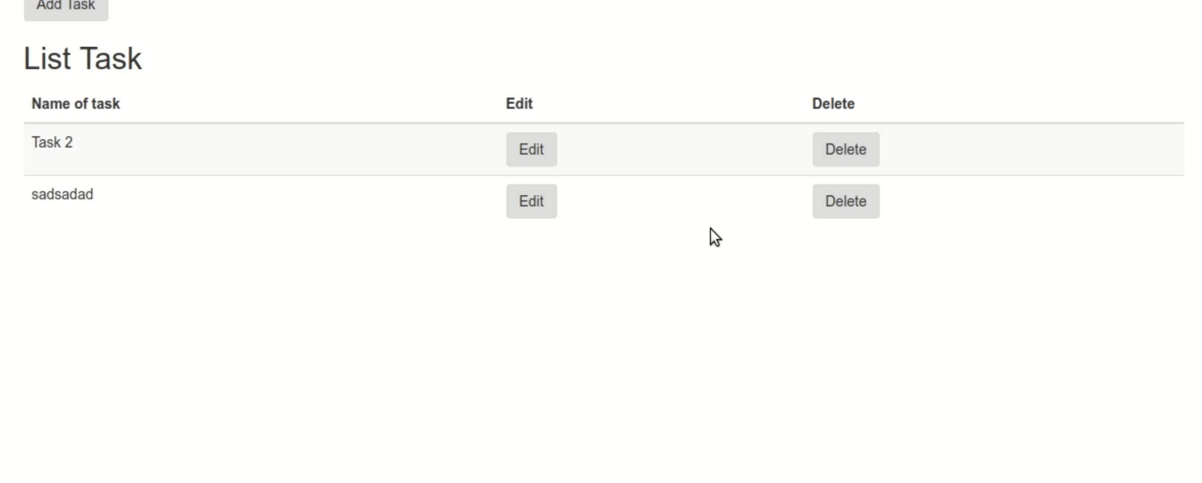 Solved USING HTML, CSS AND JS REACT ONLY: Create a table | Chegg.com